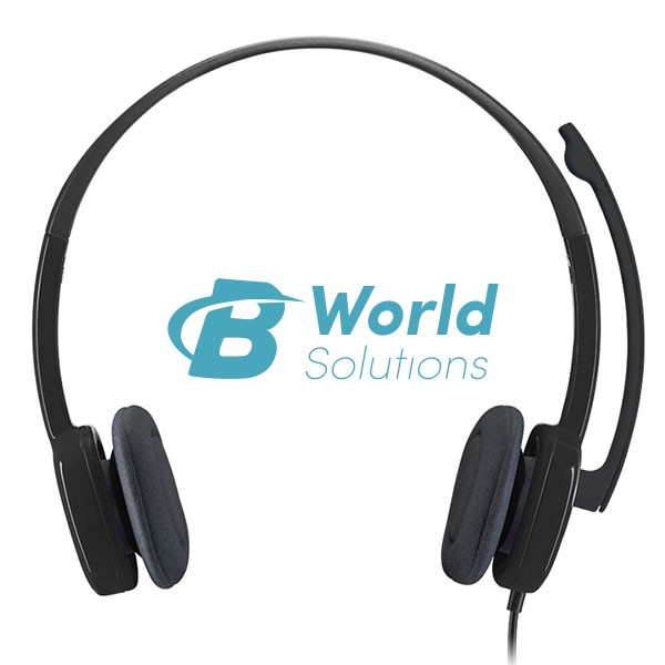 Logitech H151 Stereo Headset with Noise-Cancelling Microphone – Bworld ...