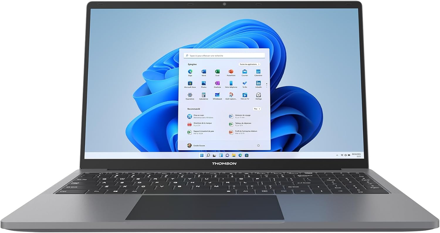 THOMSON Laptop Notebook Neo 15.6″ / Intel I3 / 8GB Ram / 512GB SSD M.2 ...